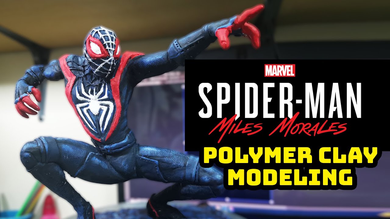 EP61 - SPIDER-MAN | MILES MORALES | POLYMENR CLAY MODELING | ARTCRAFT ...