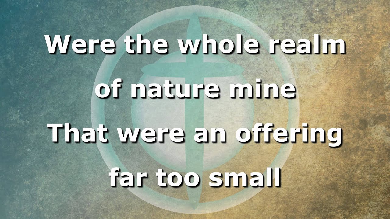 The Wonderful Cross, Instrumental (Chris Tomlin) - YouTube