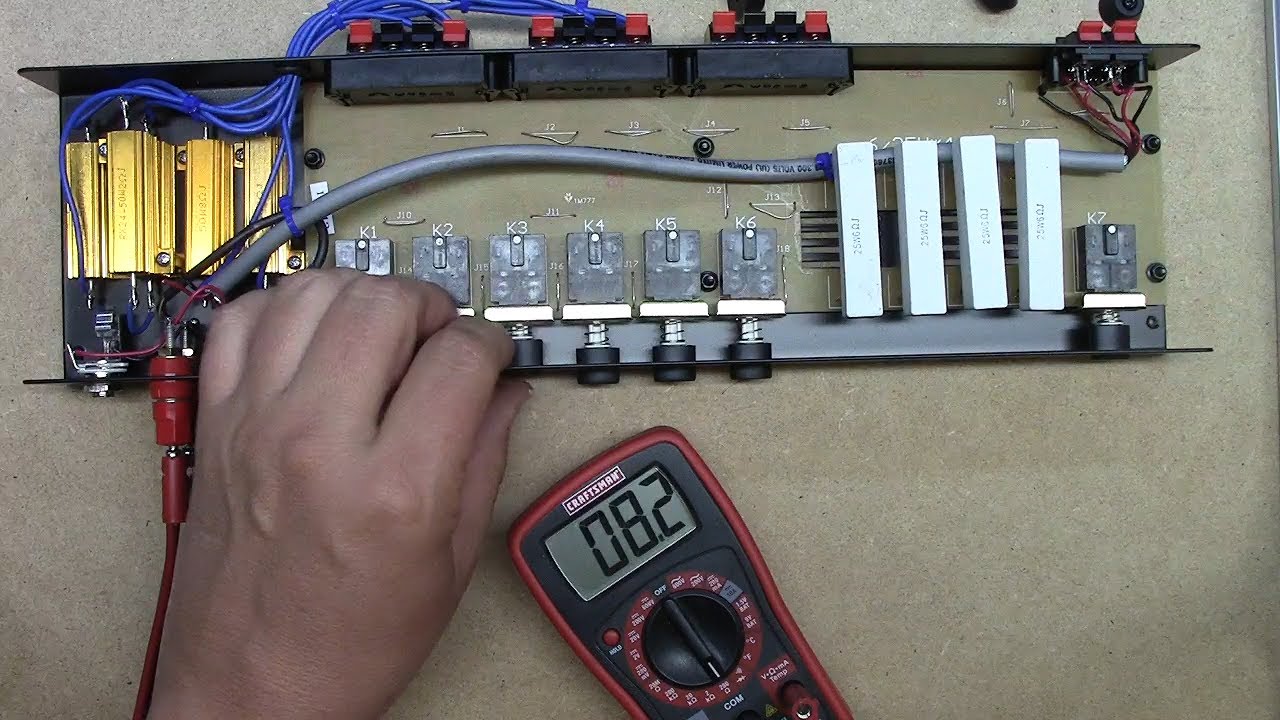 170528 Valve Studio - 1 to 12 Speaker-Load Resistor Selector Switch ...