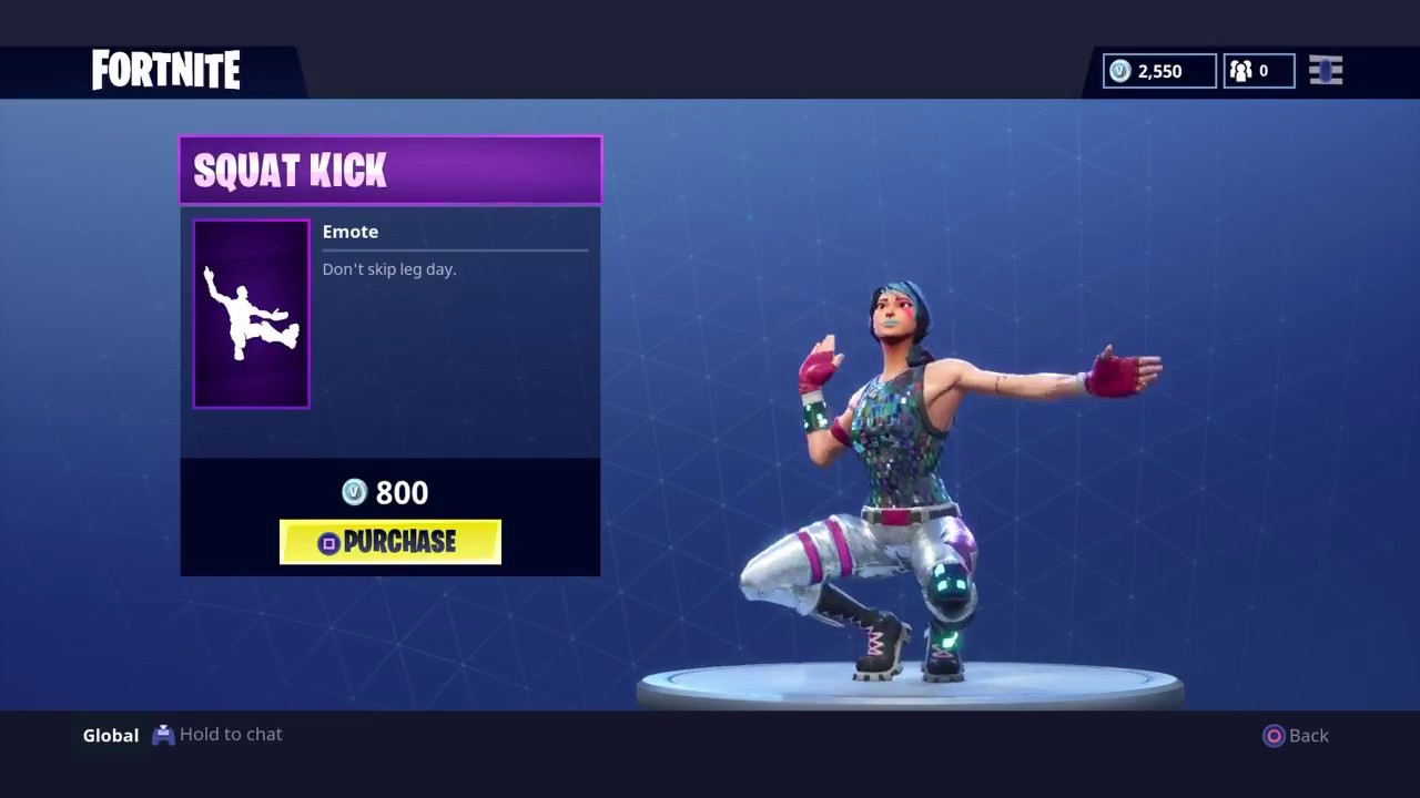 NEW EMOTE "SQUAT KICK" (Russian/Ukrainian dance) kazotsky kick-Fortnite ...
