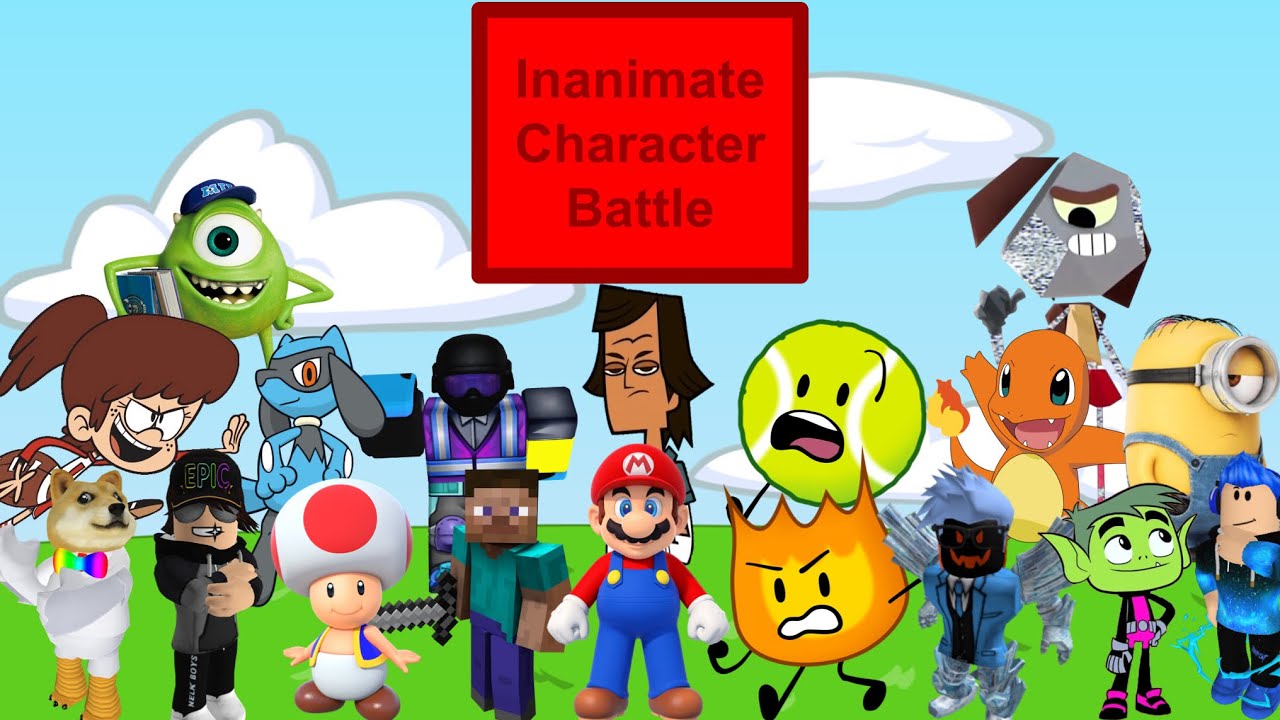 Inanimate Character Battle Episode 1 (Waffles) Character Elimination ...