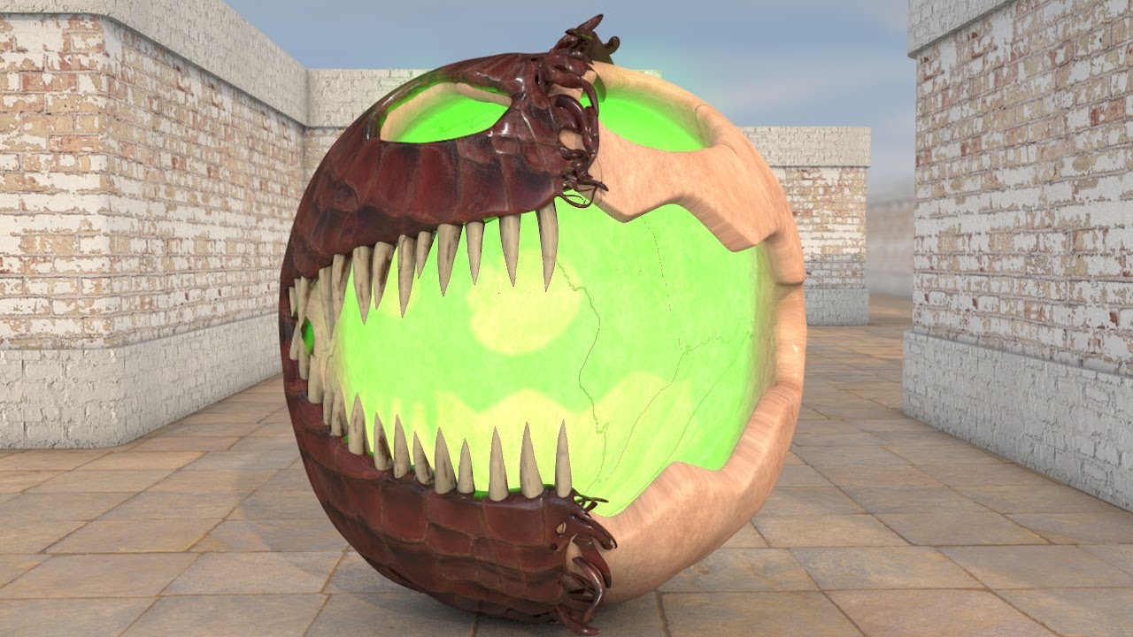 Skull Monster Pacman captured Ms. Pacman then this happened - YouTube