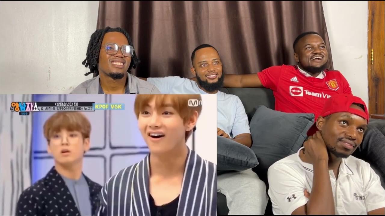 FIRST REACTION TO BTS REACTION TO THEMSELVES (CUTE AND FUNNY) - YouTube