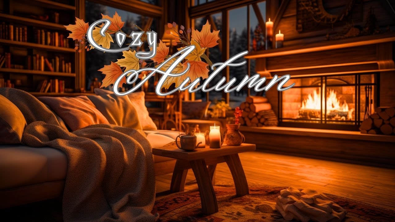Cozy Autumn Indoor Space With Soothing Sounds - Wind By The Window ...