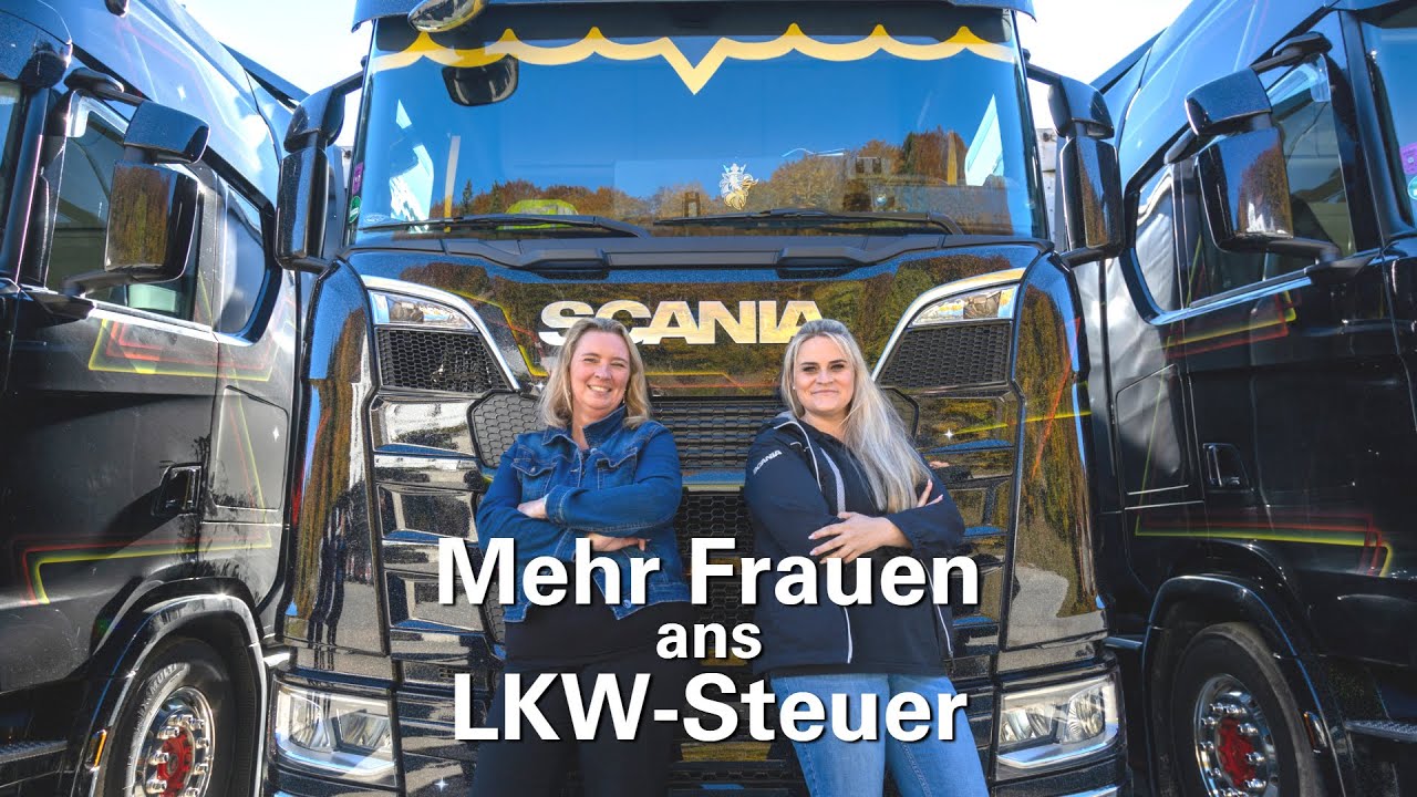 Verkehrsministerin macht „Praktikum“ im LKW von Christina Scheib ...