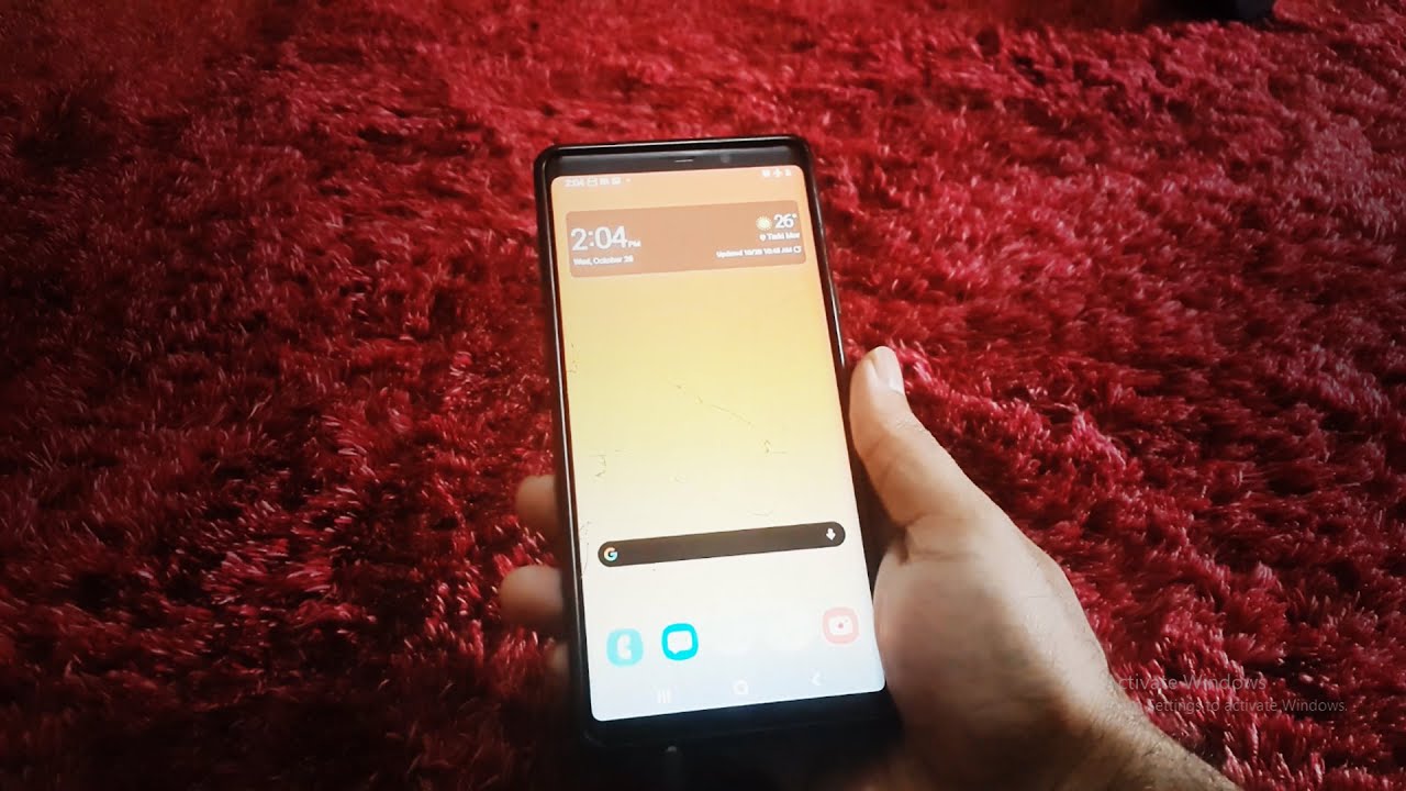 Samsung Galaxy Note 9 High Performance Mode, Power Saving in 2020 - YouTube