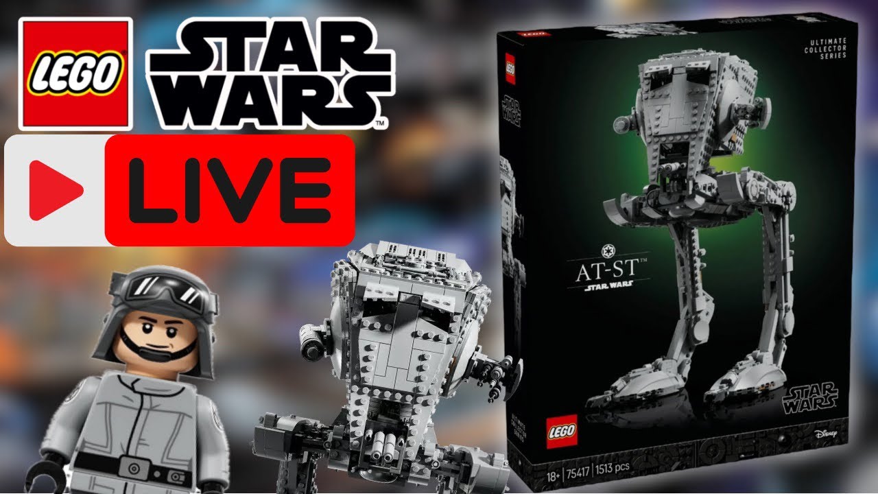 🔴Let’s Build Set 75417 The LEGO Star Wars UCS AT-ST (Final Part) - YouTube