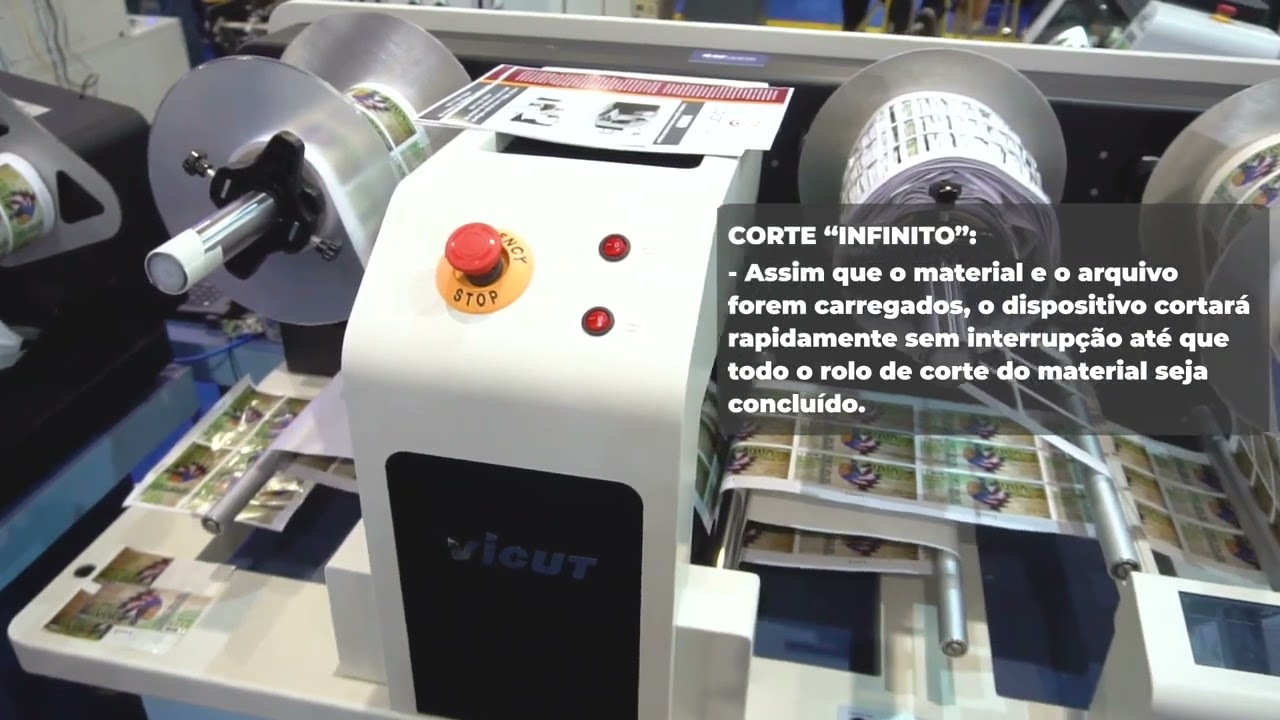 Roll To Roll Memjet Printer VR30 Small Desktop Automatic Digital Label ...