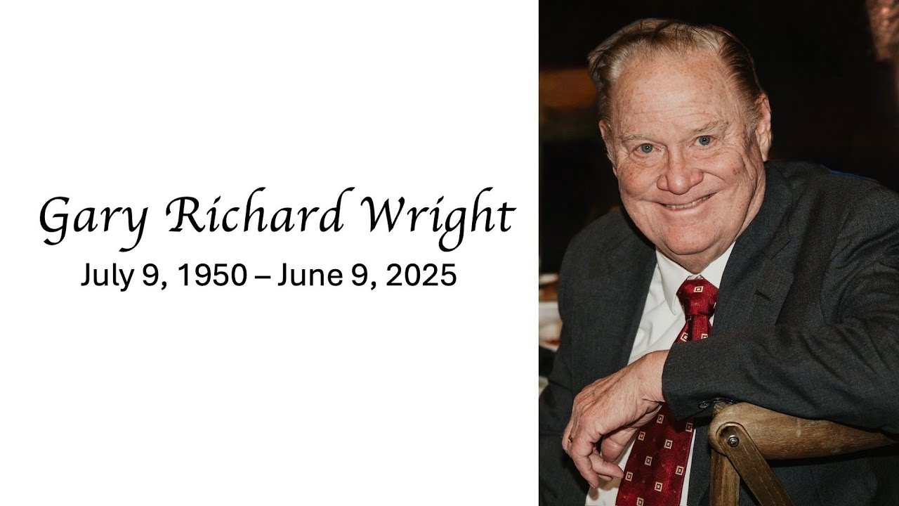 Gary Richard Wright Memorial Service - YouTube