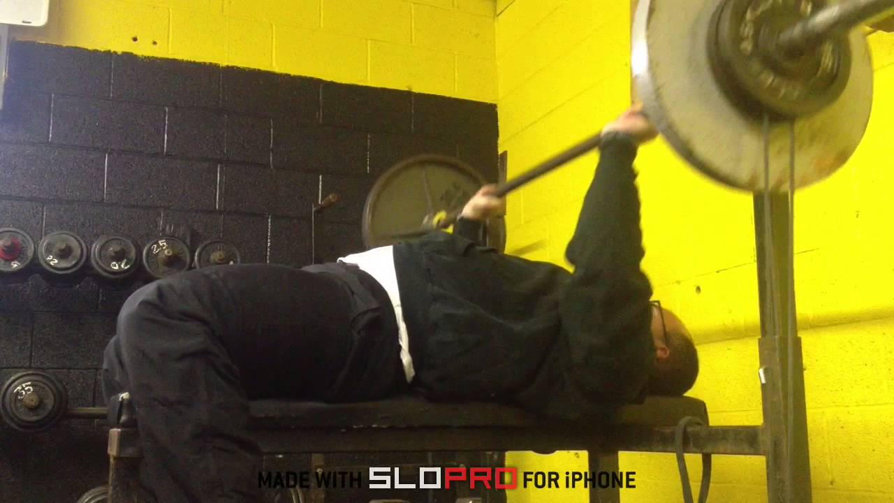 Dynamic Bench Press 175 8x3 - YouTube