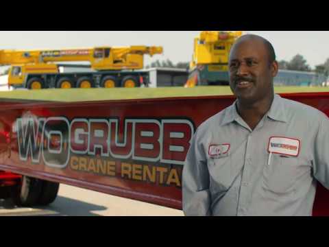 W. O. Grubb Crane Rental - YouTube