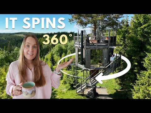 We Stayed in Norway's Most Unusual Treehouse (It Rotates 360°)