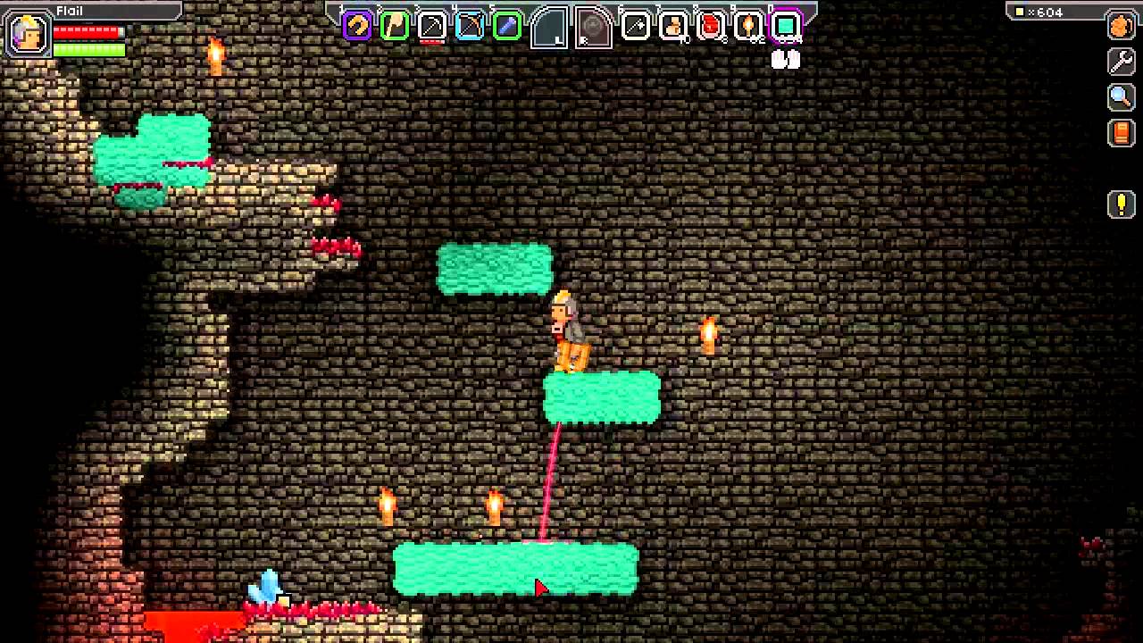 Flailthroughs Plays Starbound! 1x14: The Side-Scroller of the Future - YouTube