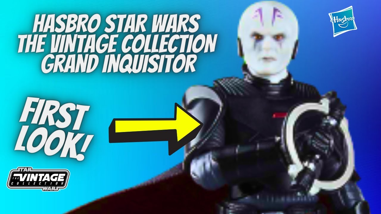 Hasbro Star Wars Vintage Collection Grand Inquisitor Figure First Look ...