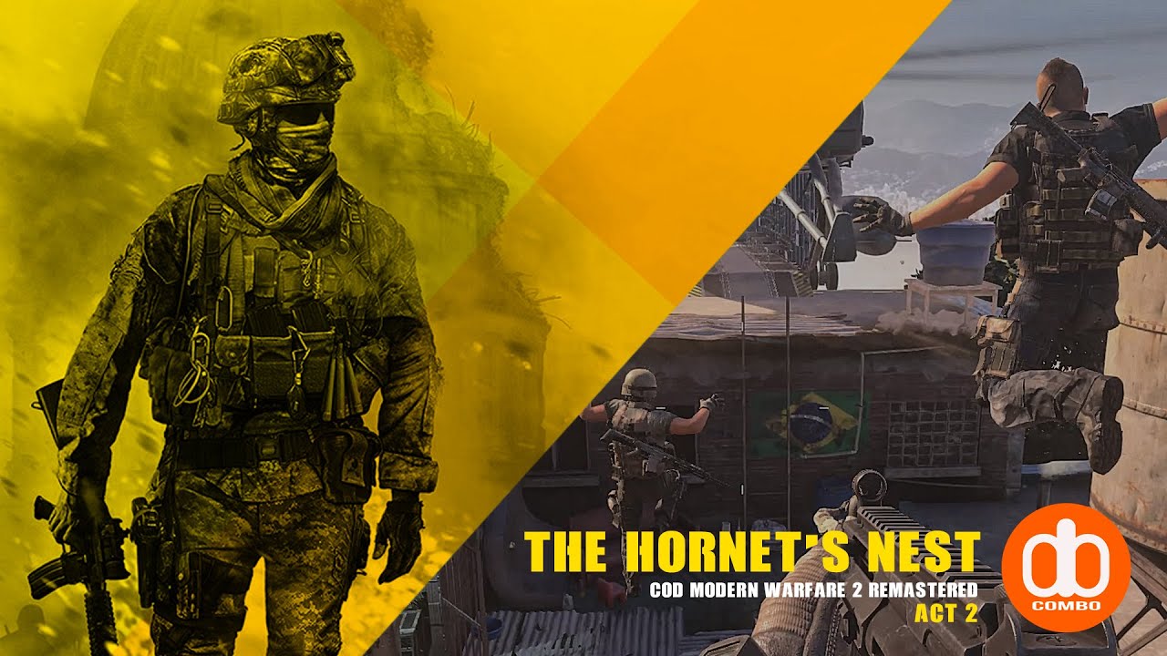 COD MODERN WARFARE 2 REMASTERED | GAMEPLAY SGT. GARY "ROACH" SANDERSON ...