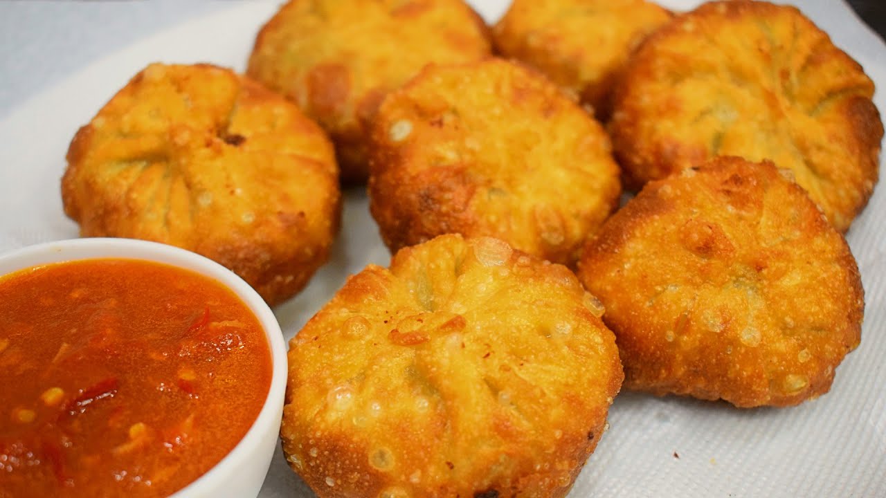 Crunchy & Juicy Soya Veg Momos | Fried momos recipe - Veg fried momos ...
