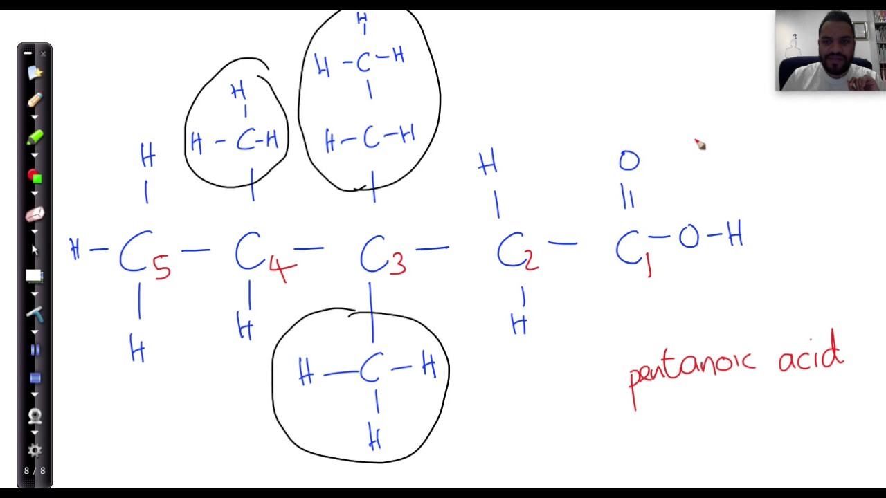 29 Carboxylic acids examples with branches - YouTube