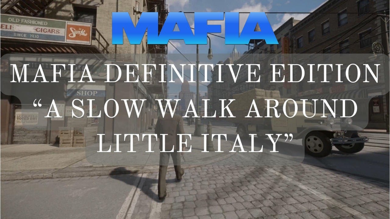 Enjoy a gentle walk around Little Italy in Lost Heaven, Mafia ...