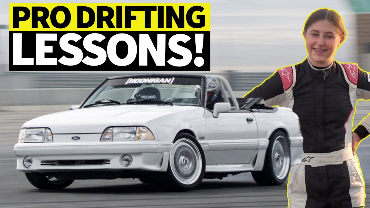 Ken Block's 14y/o Daughter Gets Drift Lessons from Formula Drift Champ ...