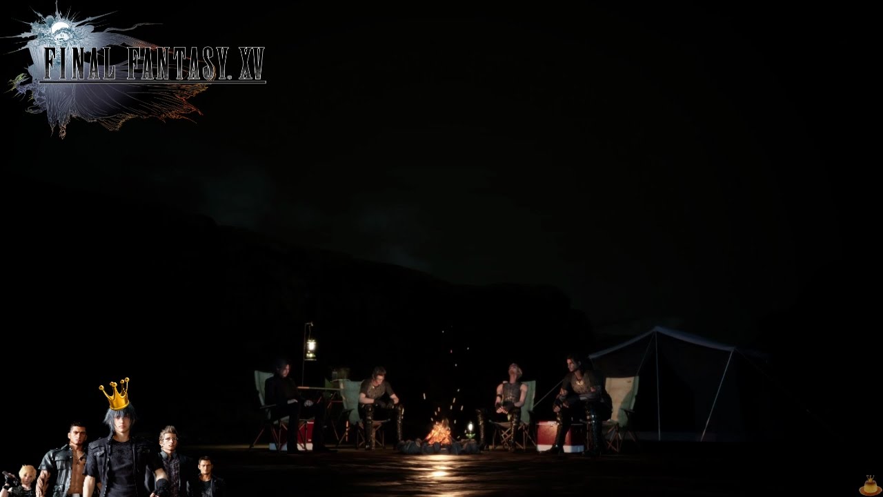 Final Fantasy XV (PS4) - Campfire Reunion (Post Game/Credit Scene ...