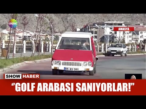''Golf arabası sanıyorlar!''