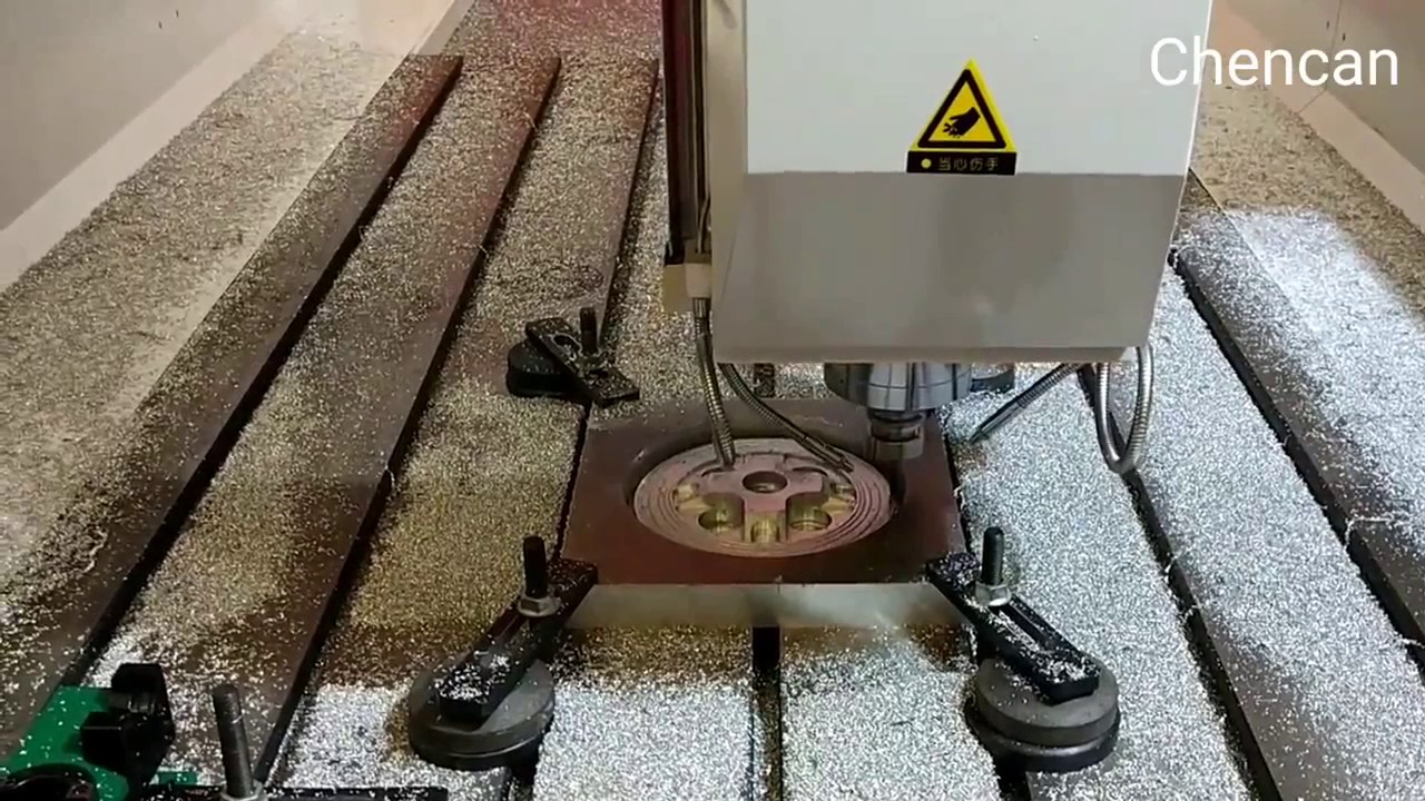 Aluminium mould CNC Machine for die cut patterns molding making - YouTube