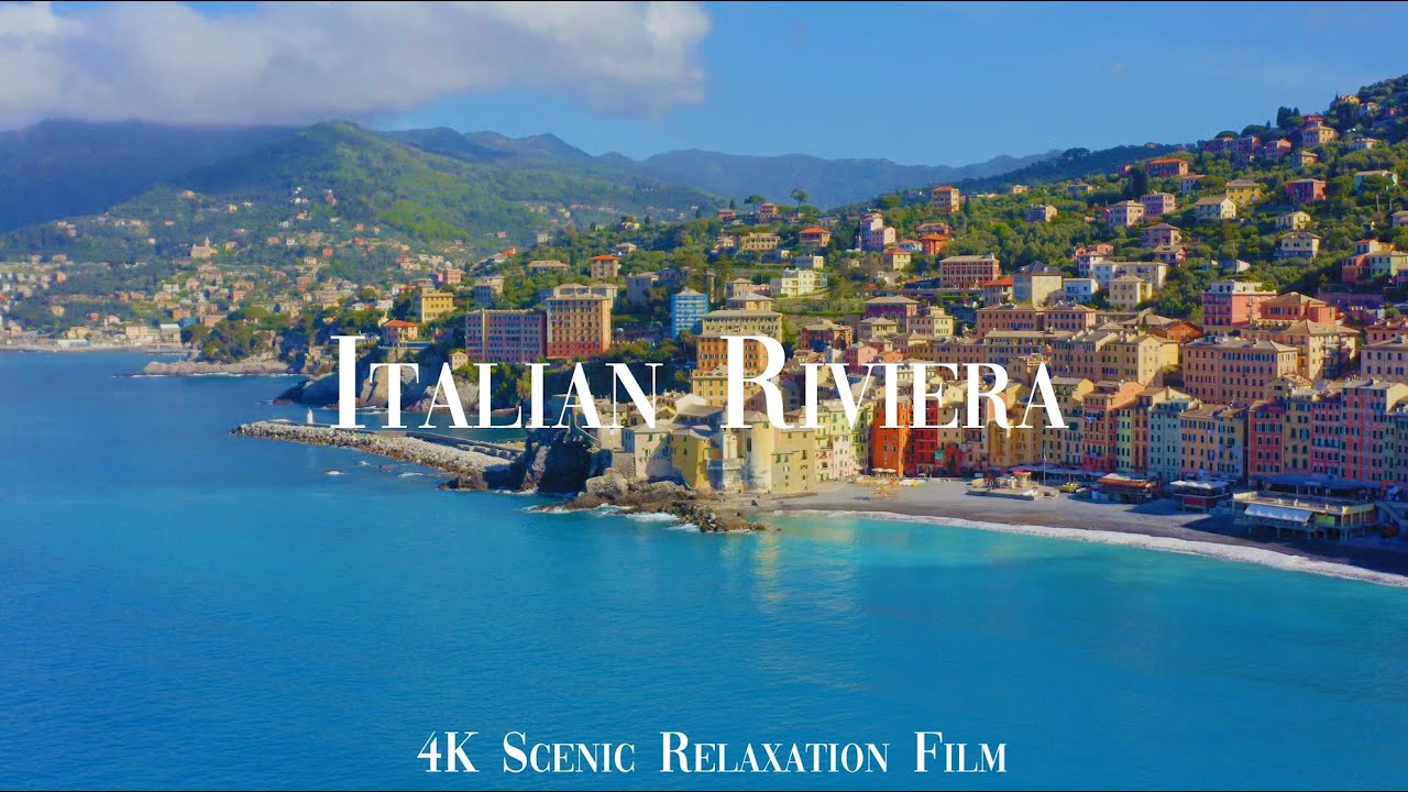 Italian Riviera 4K - Scenic Relaxation Film With Calming Music | Cinque ...