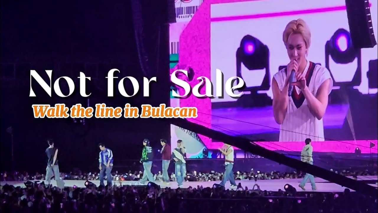 Enhypen - Not for Sale | Walk the line in bulacan Fancam [ 030125 ...