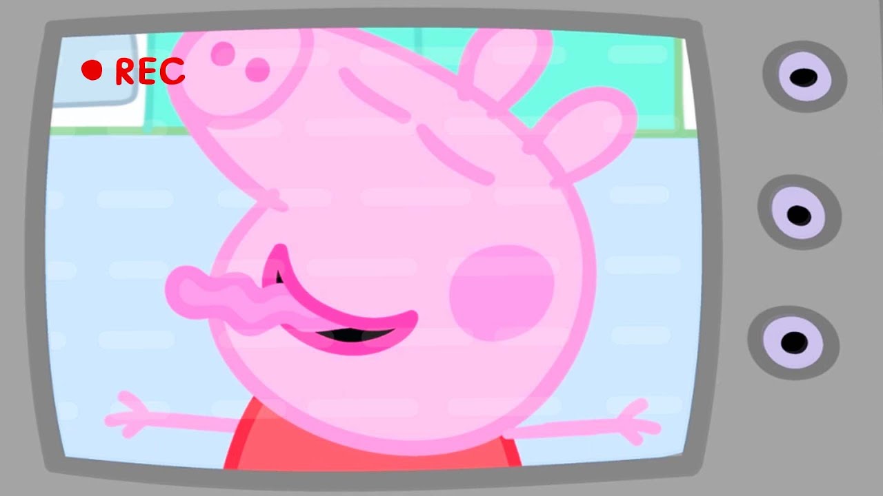 Peppa Pig Makes A Home Movie With Daddy Pig | Kids TV And Stories - YouTube