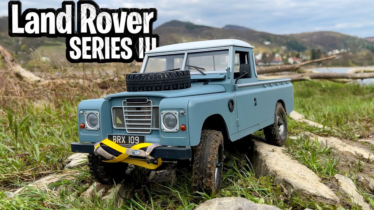 Boom Racing BRX02 Land Rover SERIES III 109 Pickup 1/10 Scale OffRoad ...