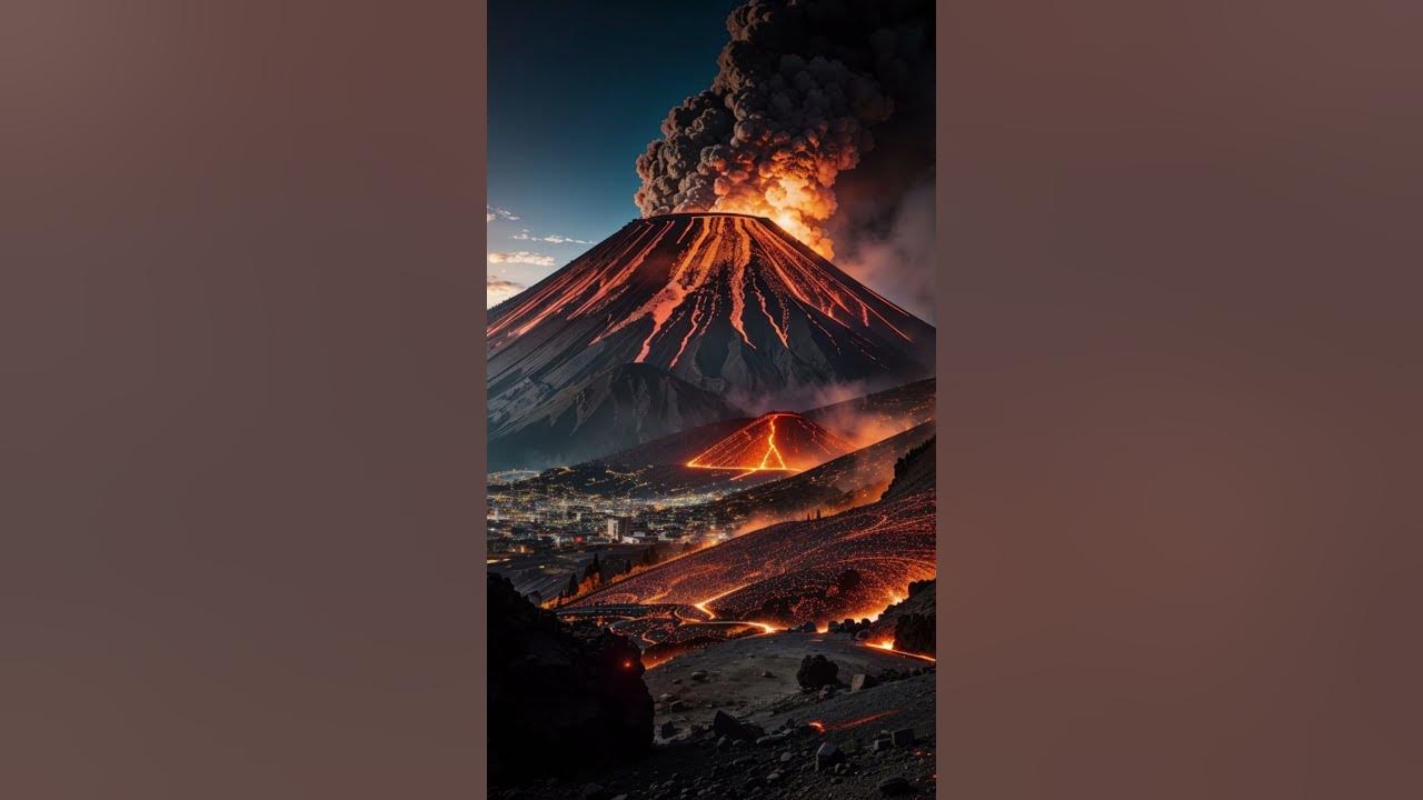 In 79 AD, Mount Vesuvius erupted - YouTube