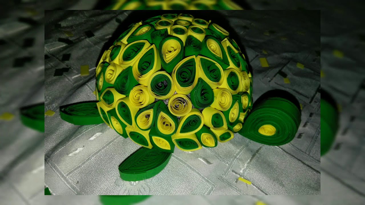 Tortuga de Filigrana/ Tortuga de Cartulina 🐢🐢🐢 - YouTube