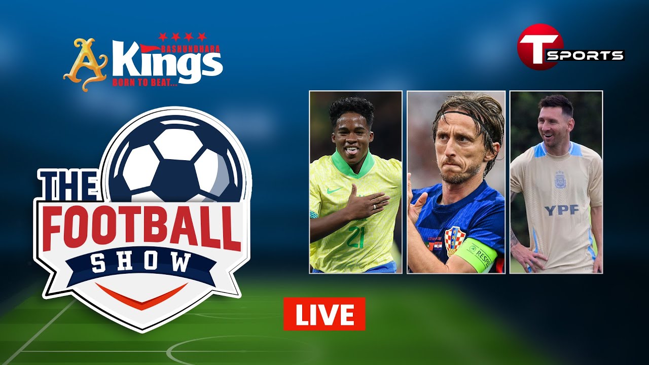LIVE | The Football Show | Talk Show | Football | Football Analyst | T ...