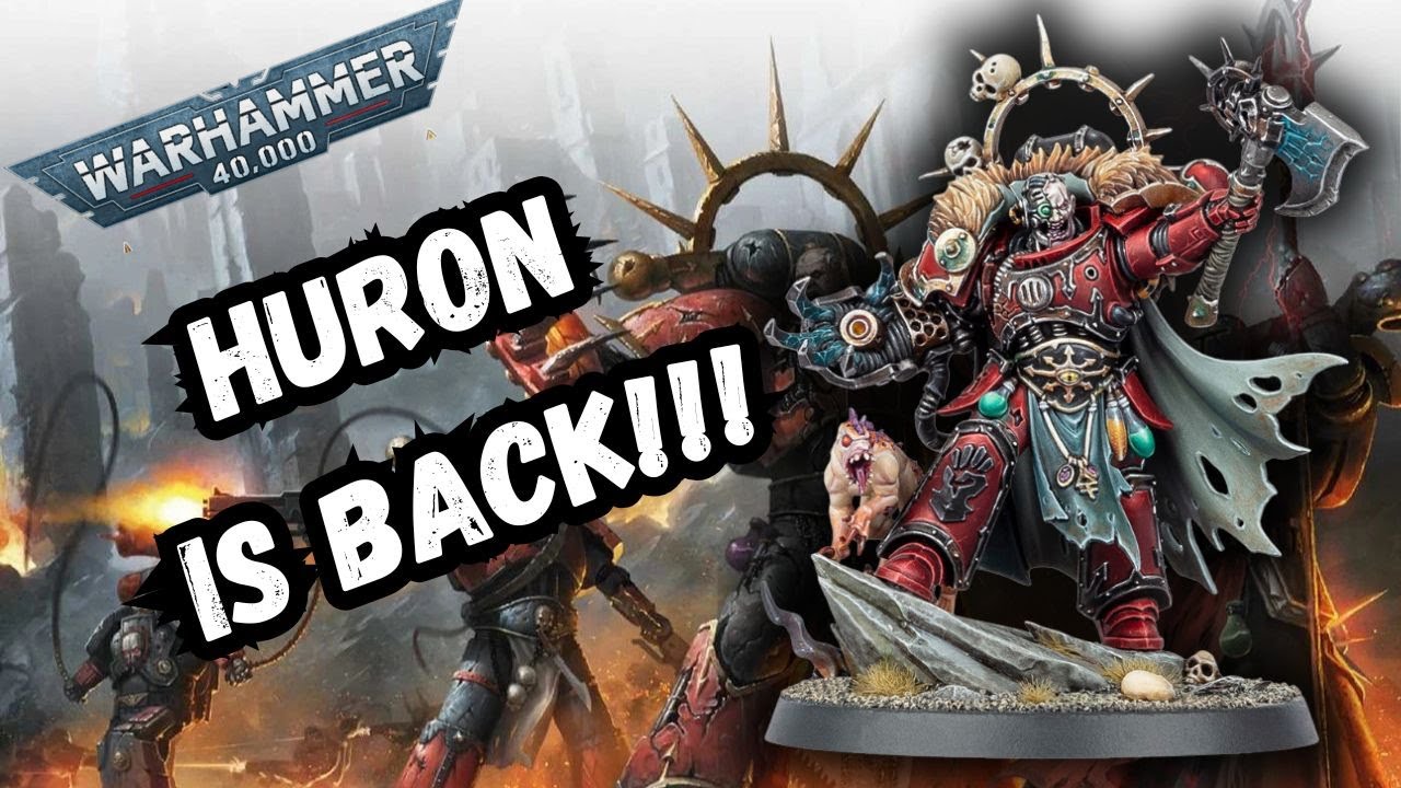 Huron Blackheart Returns | Warhammer 40k - YouTube
