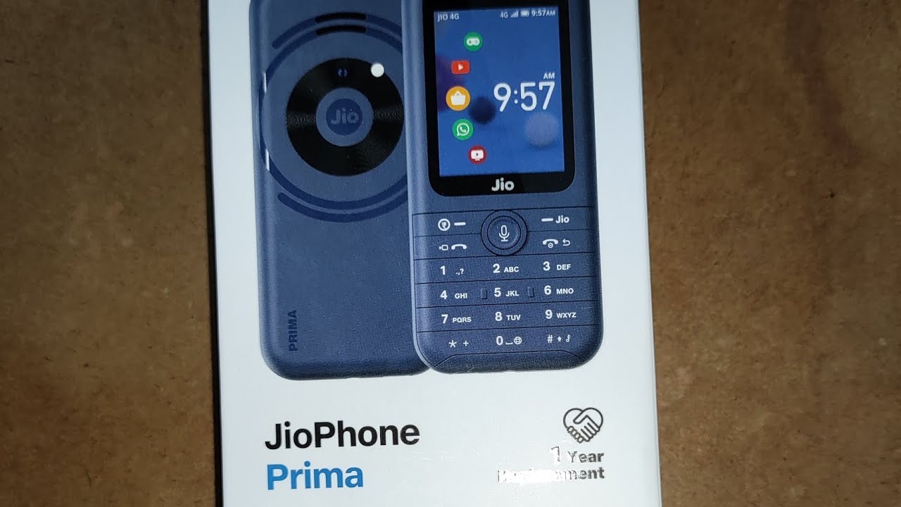 Jiophone prima 4g feature phone keypad phone retail unit purchased unit ...