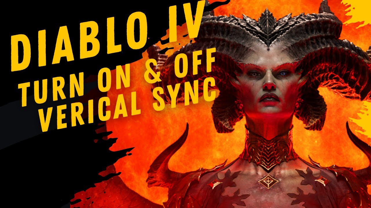 How To Enable & Disable V Sync In Diablo IV - YouTube