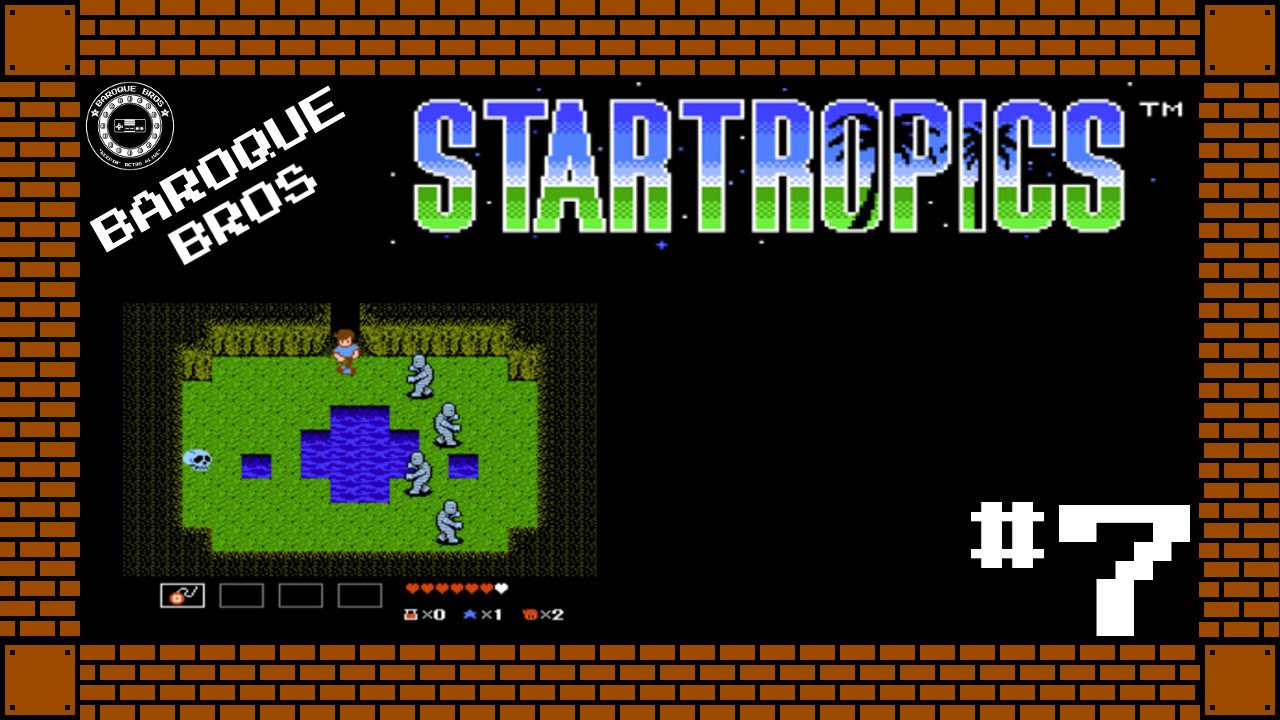 Startropics (NES) - Episode 7 - BAROQUE BROS - YouTube