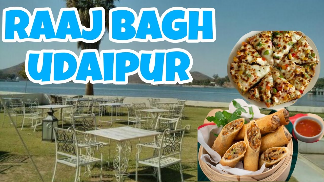 Raaj Bagh Restaurant || Fateh Sagar Lake || Vest food and view - YouTube