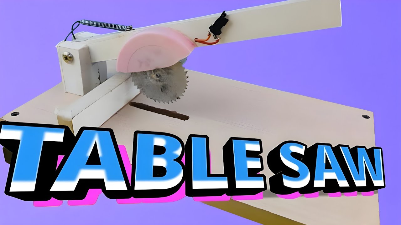 How To Make a Saw | Table Saw or Bench Saw Machine at Home:DIY - YouTube