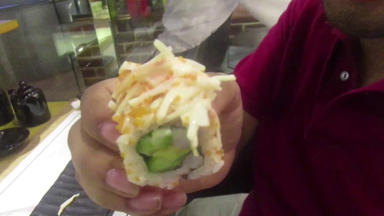 WASABI PEANUT IN FINDING SUSHI - YouTube