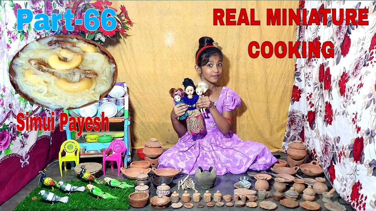 Miniature Semai Recipe/Miniature Simui Payesh/Dudh simui/Seviyan Kheer ...