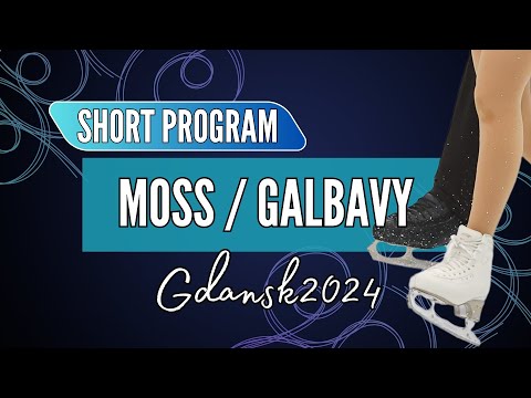 Reagan MOSS / Jakub GALBAVY  (USA) | Junior Pairs Short Program | Gdansk 2024