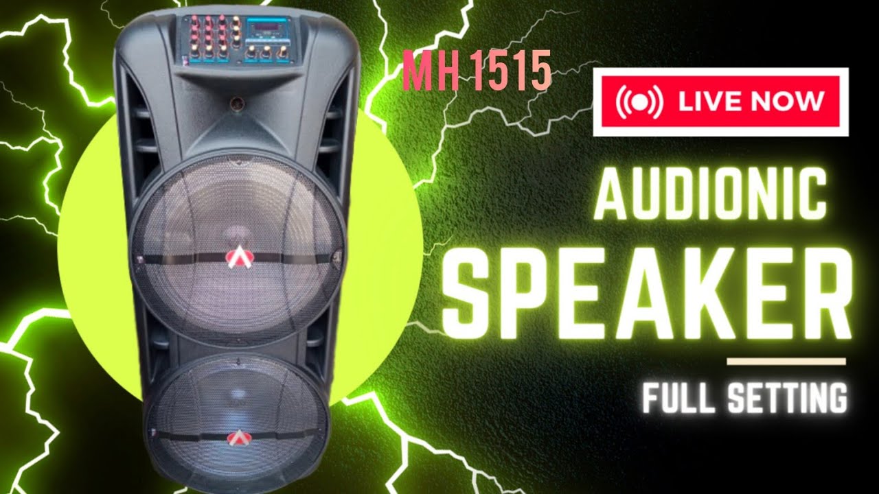 Audionic Speaker Mh 1515 ] Mehfil Speaker New Unboxing Bluetooth wireless - YouTube