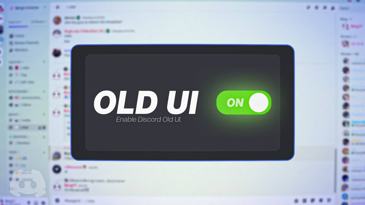 [PATCHED] How To Revert OLD Discord UI - YouTube