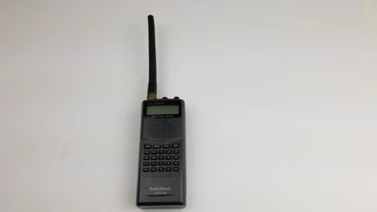 RadioShack PRO-89 200 Channel Handheld Race Scanner VHF Air UHF 800 MHz ...