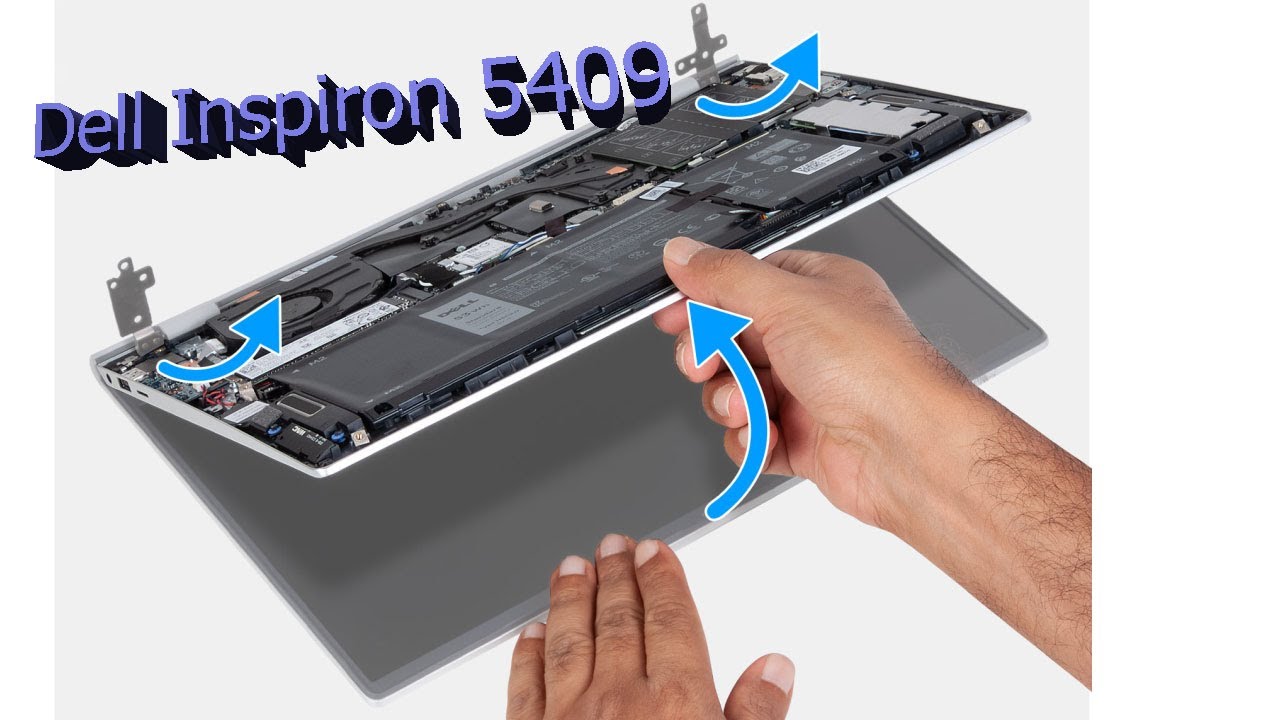 How to disassembly Dell Inspiron 5409 Laptop repair - YouTube