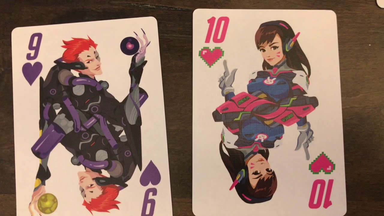 Overwatch Playing Cards IRL!! - YouTube