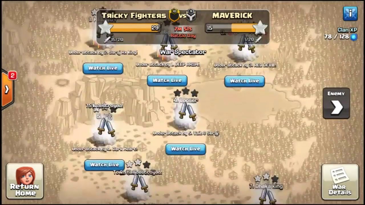 FIRST TROZAN WAR 😍 .. YOU SHOULD NOT MISS THIS LAST 10 MINUTES ATTACKS ...