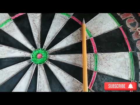 DIY practice Dart board - YouTube