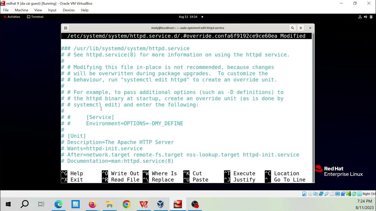 Redhat Linux 9 Lab: Lab 11.1 RHCSA Exam - YouTube